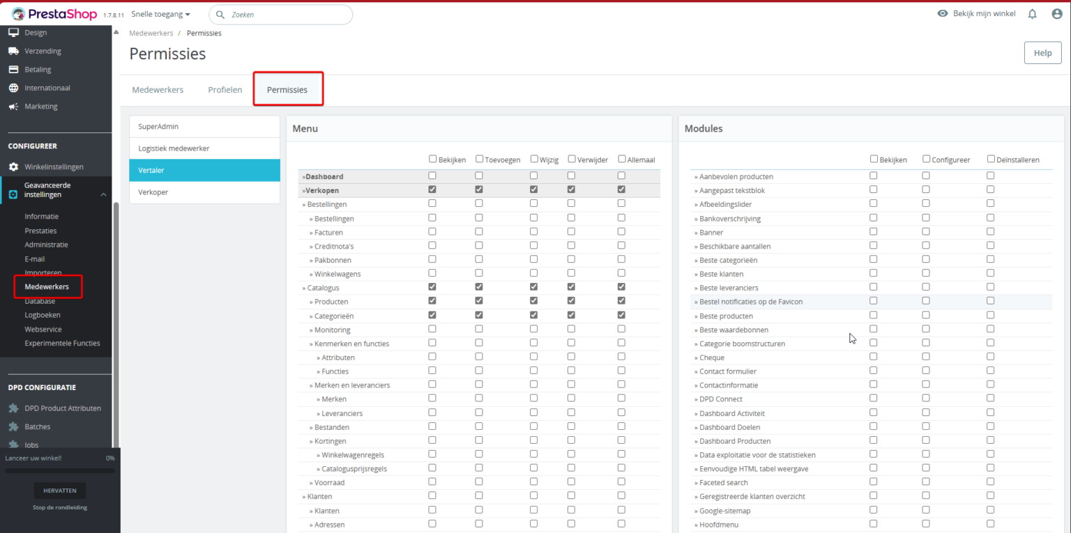 Prestashop upgrade guide version 1.x to 2.x - BE